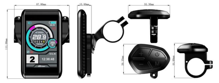 UKC1 display for BAC controller - E-Racing