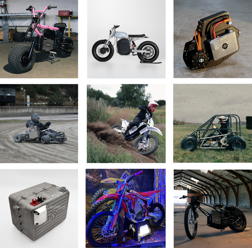 Electric drivetrains and components for motorsport - E-Racing